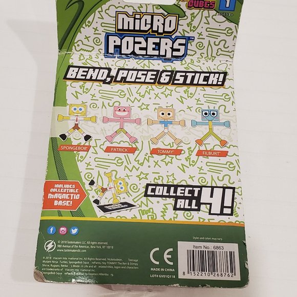 Nickelodeon | Toys | Nickelodeon Kawaii Cubes Micro Pozersposersseries ...